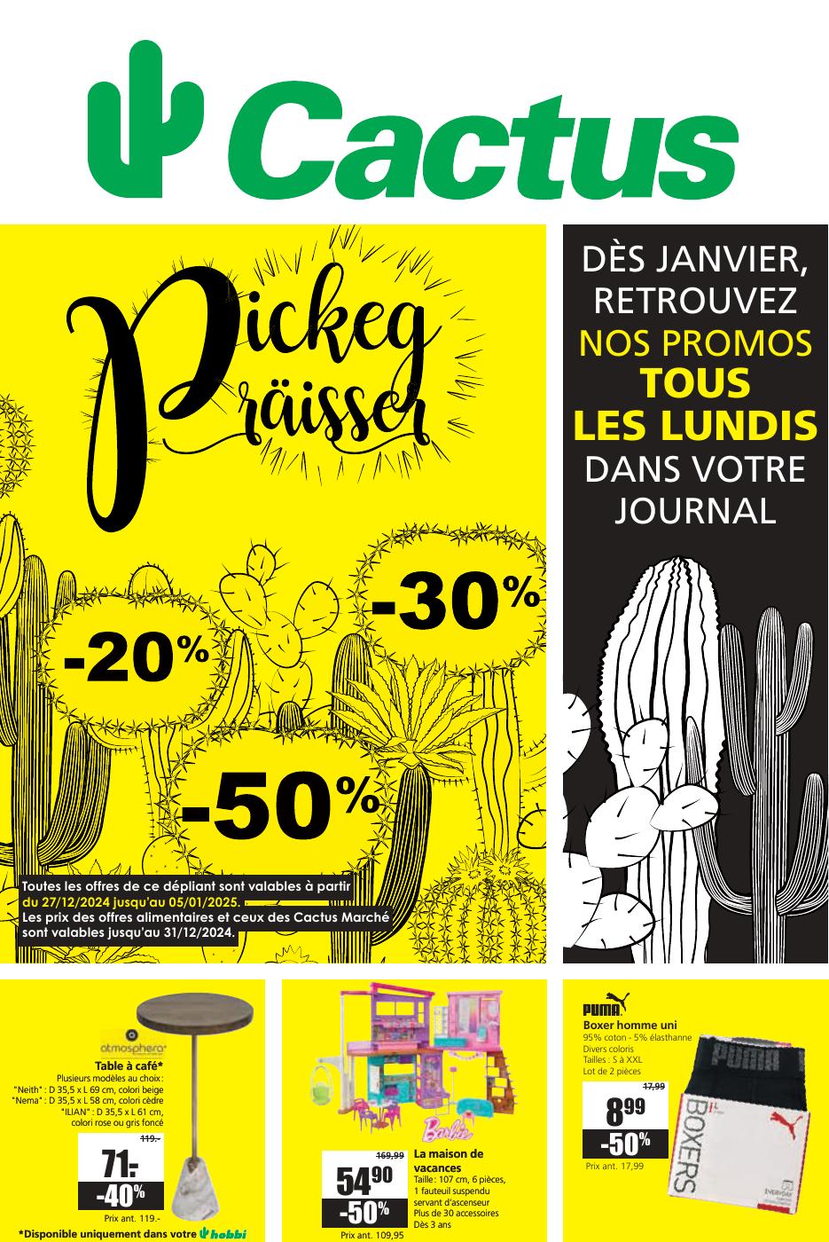 Localisation de Cactus