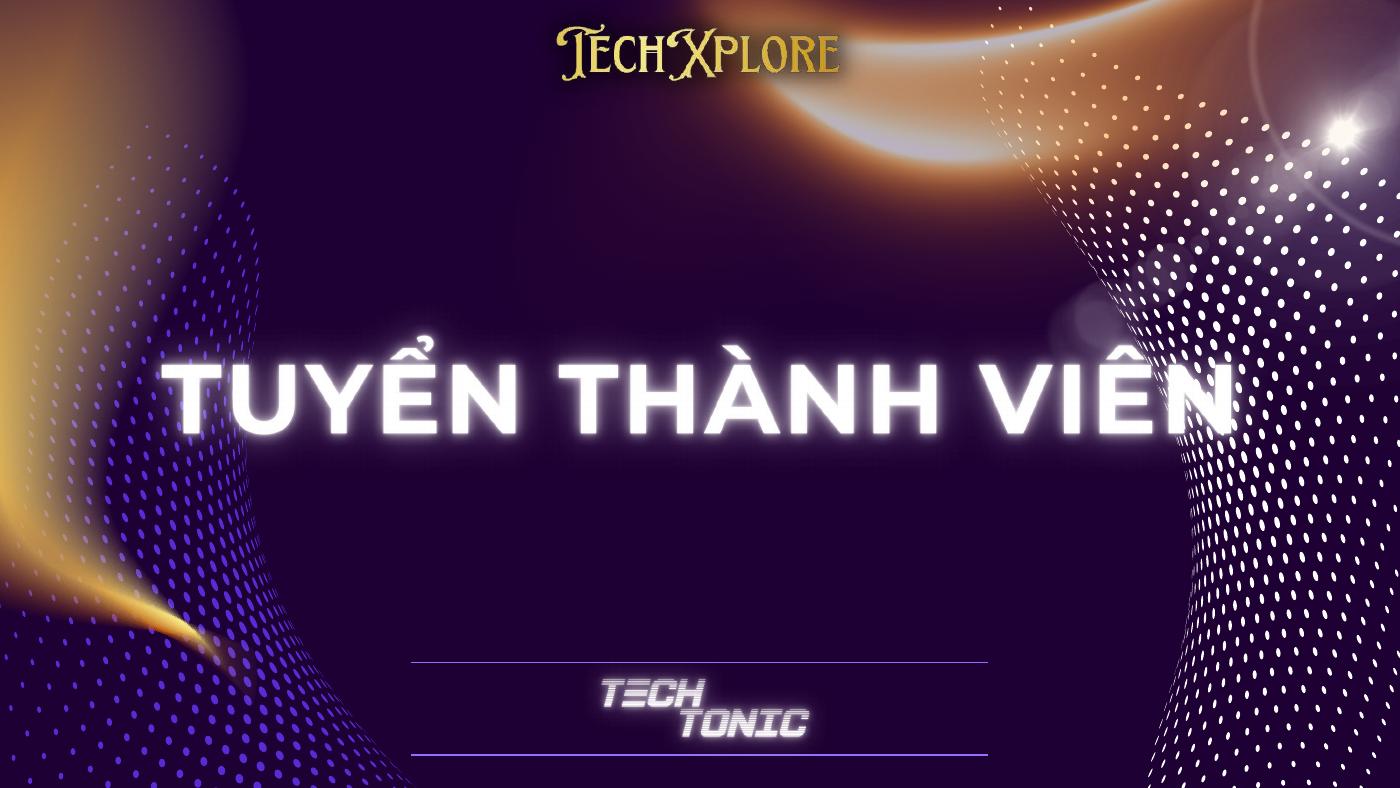 BOOKLET TUYỂN THÀNH VIÊN TECHTONIC - 2024 | PDF to Flipbook