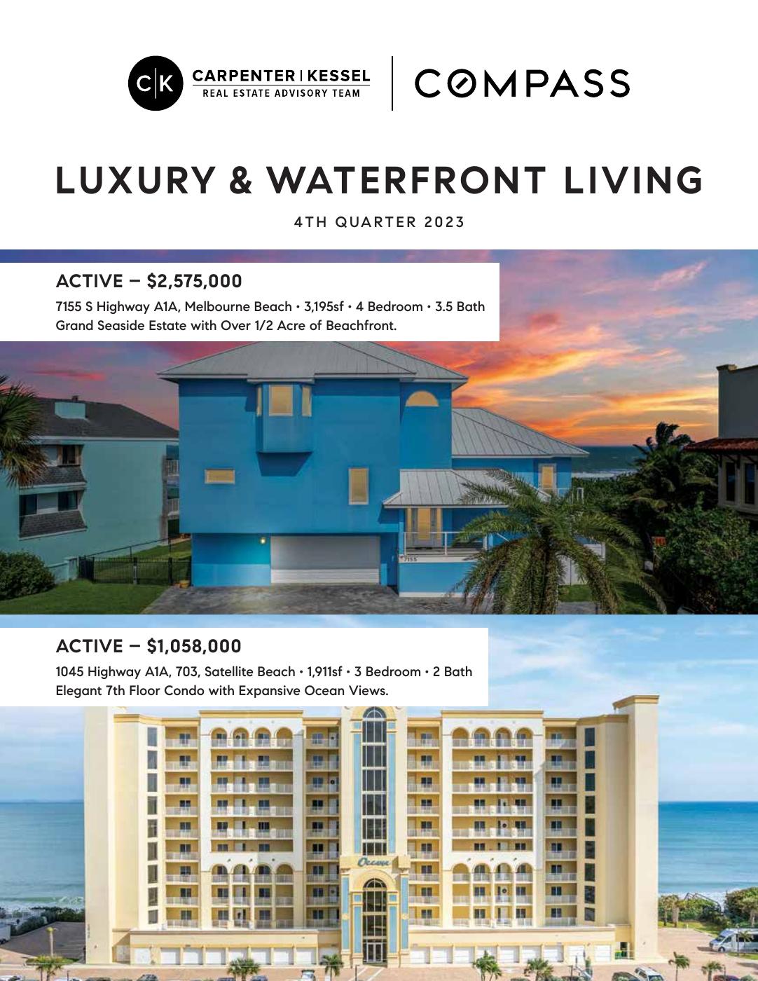 Luxury and Oceanfront Condo