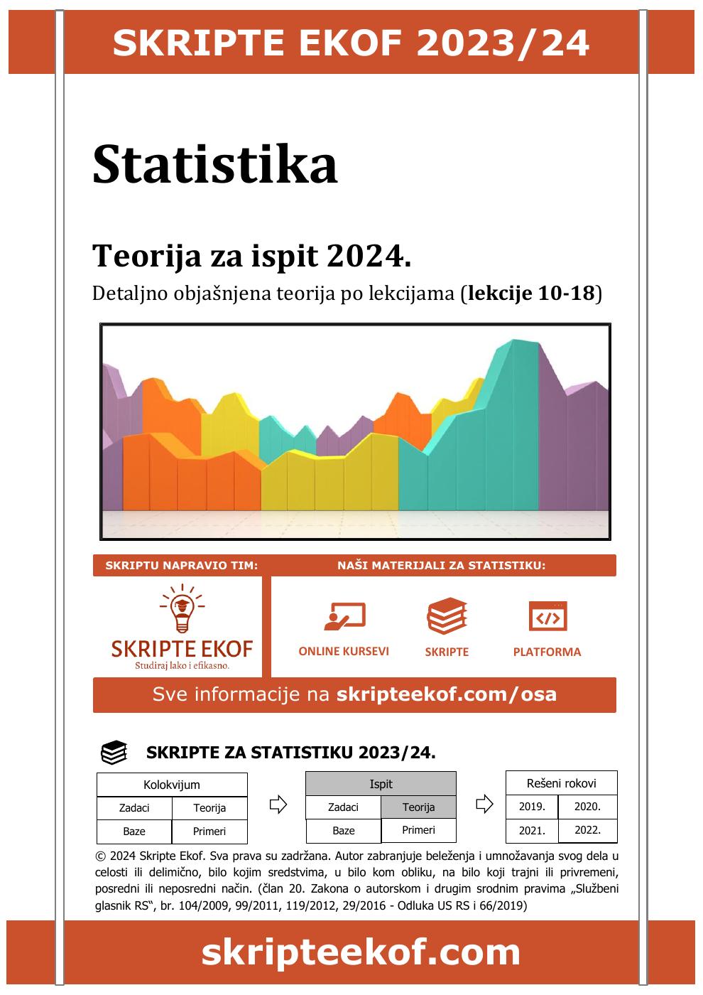 Teorija za ispit iz statistike 2023/24.