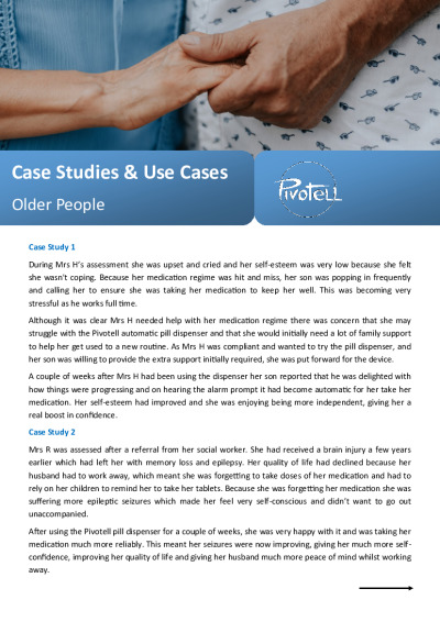 Pivotell products & case studiesPivotell Product Range and Examples