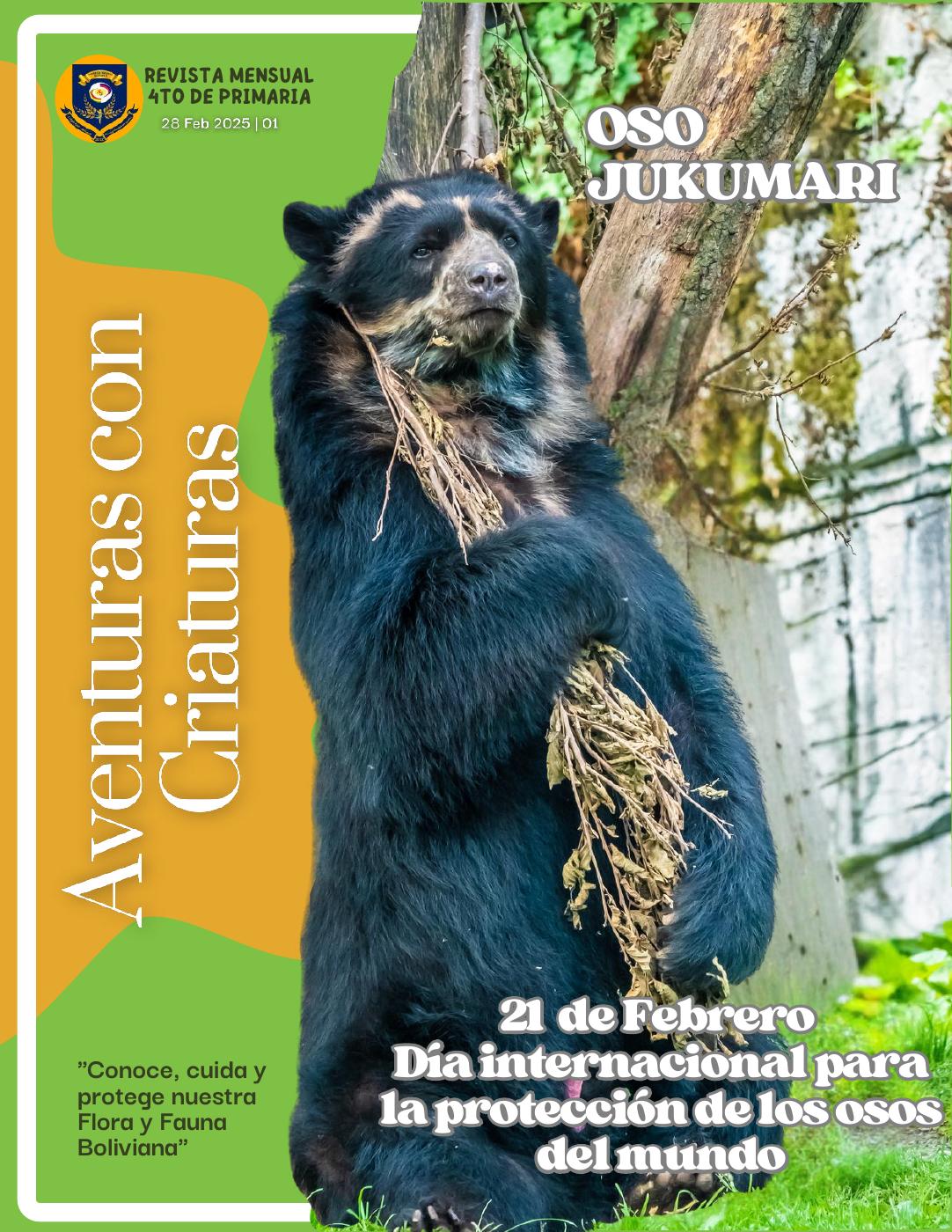 Revista mensual 4to de primaria "Aventura con criaturas" | PDF to Flipbook
