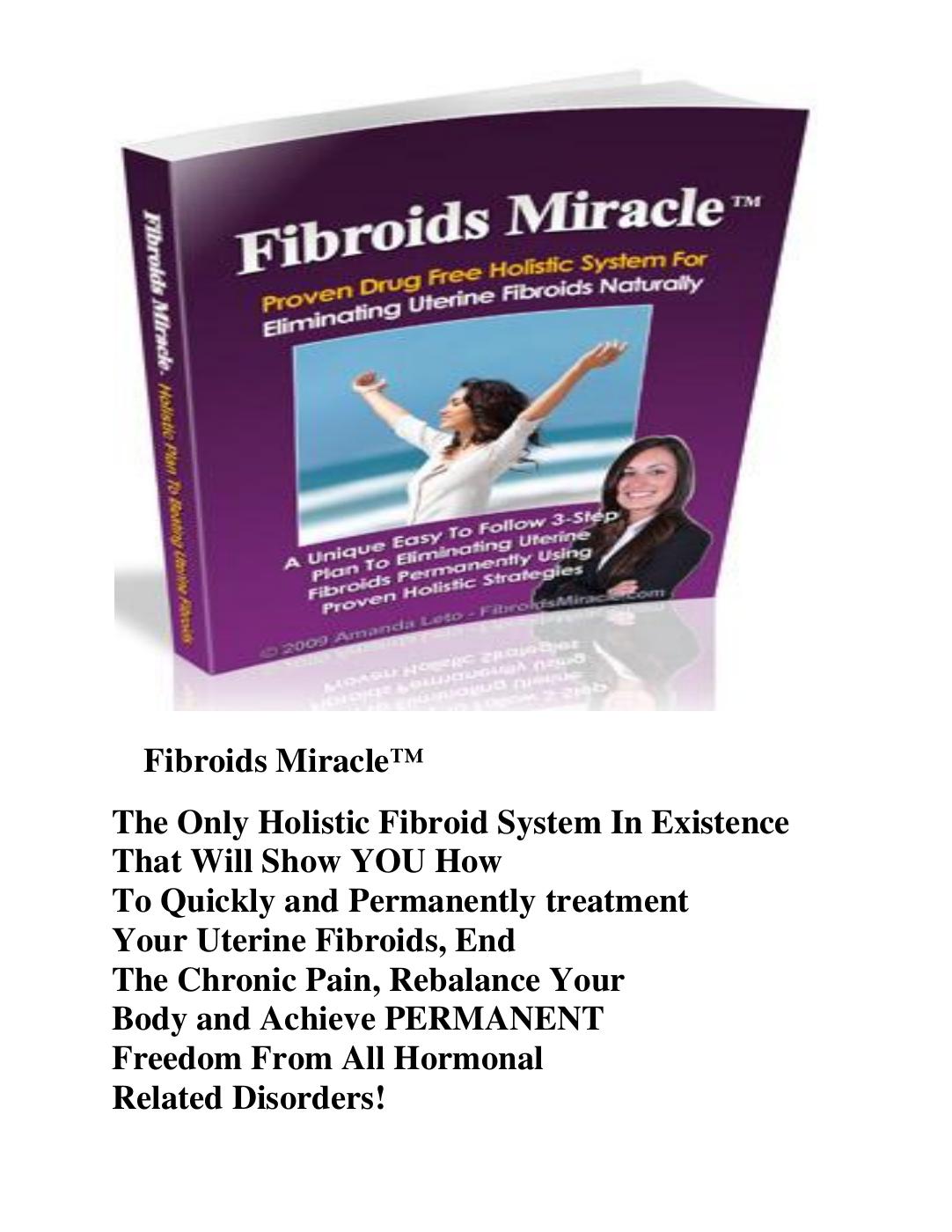 Fibroids Miracle™ eBook PDF Free Download
